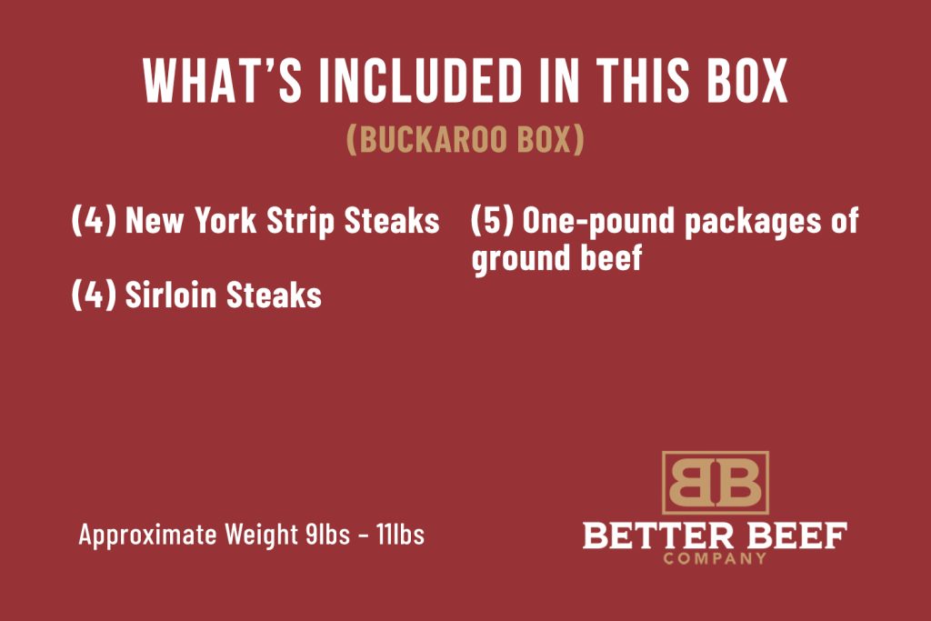 Buckaroo Box – Better Beef Company